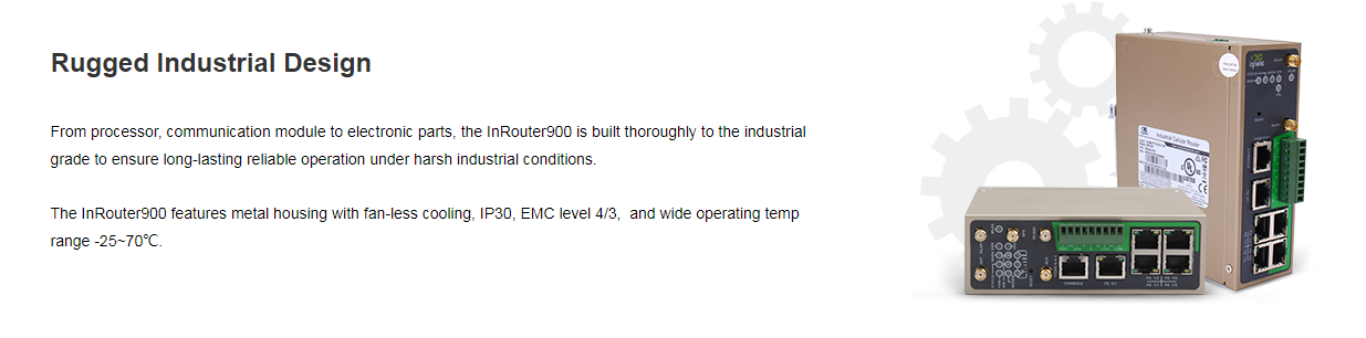 InRouter 900 Industrial LTE M2M Router