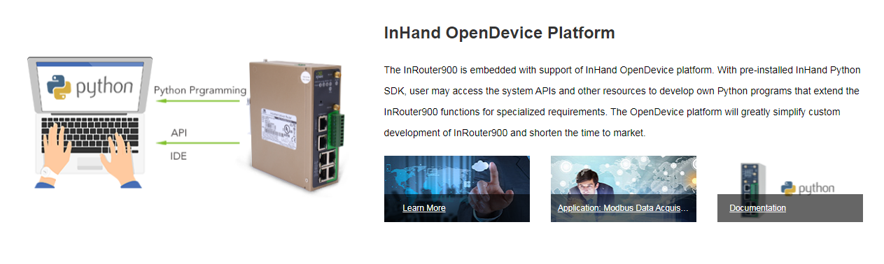 InRouter 900 Industrial LTE M2M Router