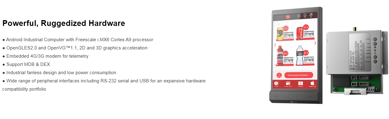 InPad070 Smart Vending Kit